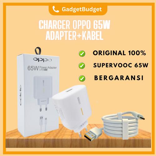 Jual 65W Charger oppo Super vooc original type c Fast charging 65 watt ...