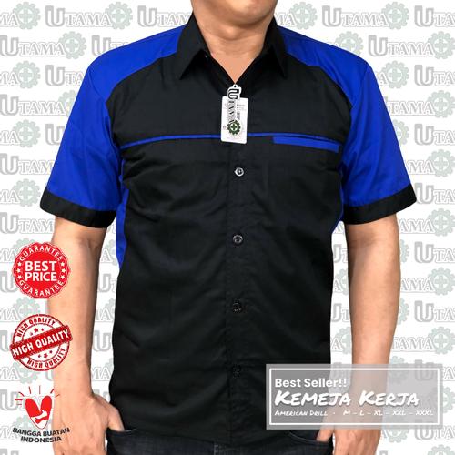 Jual Seragam Kerja atau Seragam Office Boy atau Seragam Terbaru - Biru ...