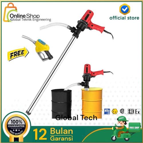 Jual Drum Pump Electrik AC 220 Volt Pompa Drum Digital AC 220V 100Lpm ...