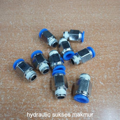 Jual PC 12-02 fitting angin selang 12mm drat 1/4" hpc blue - Jakarta ...