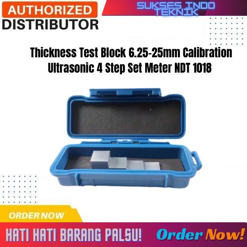 Jual Thickness Test Block 6.25-25mm Calibration Ultrasonic 4 Step Set ...