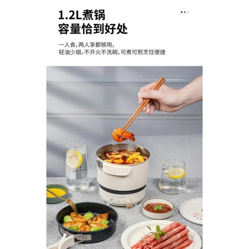 Jual Nordic split pot travel electric cooker electric hot pot - tanpa ...