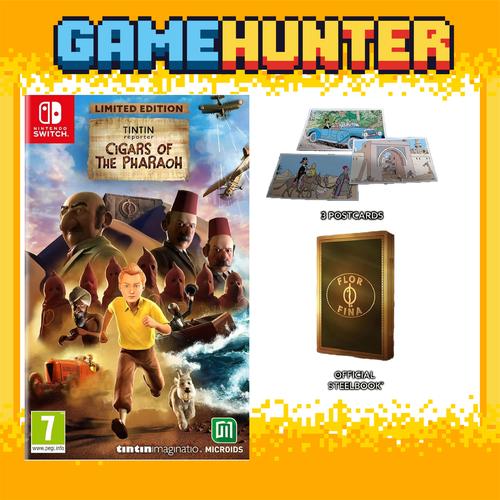 Promo Nintendo Switch Tintin Reporter Cigars of the Pharaoh Limited ...