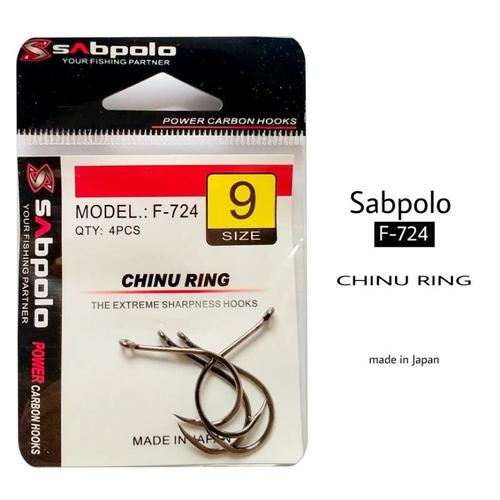 Jual Mata Kail Pancing SABPOLO Chinu Ring F-724 Made In Japan - 14 ...