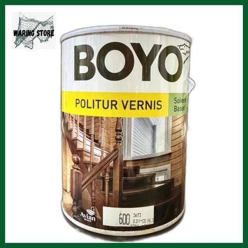 Jual WARING STORE POLITUR VERNIS BOYO 1 LITER AVIAN SOLVENT BASED/CAT ...