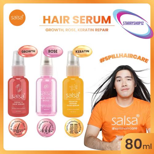 Promo SALSA Hair Serum Vitamin rambut spray healthy hair serum salsa ...