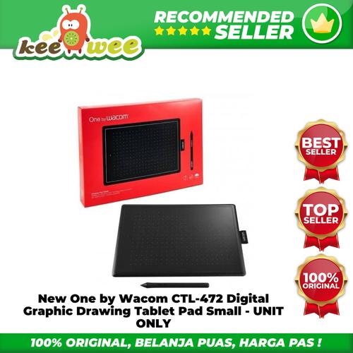 Jual New One by Wacom CTL-472 Digital Graphic Drawing Tablet Pad Small ...