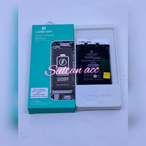 Jual BATERAI LOG ON XIAOMI REDMI NOTE 13 PRO PLUS BM5U BM-5U POWER ...