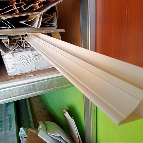 Jual list tembok plafon pvc putih,coklat - coklat - Jakarta Pusat ...