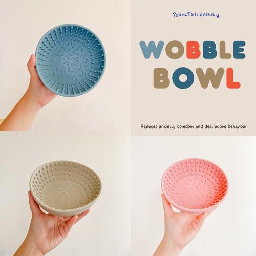 Jual Wobble Slow Feeder Bowl For Dog (Tempat Makan Anjing) - Off Whtie - Jakarta Barat - Peanut ...