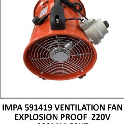 Jual impa 591419 Ventilation fan explosion proof 12 inch 220v 60hz ...