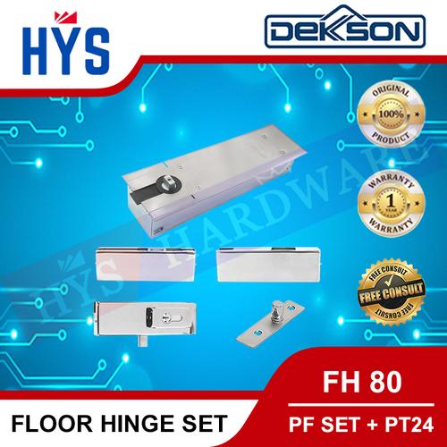 Jual Floor Hinge Dekkson FH 80 Patch Fitting Set PT10 PT20 US10 PT24 ...