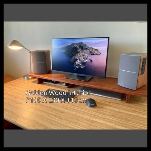Jual Meja Monitor Meja Laptop P100 / 90 Hpl Kode 206 - Thailand teak ...