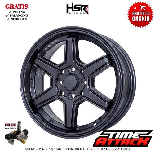 Jual Velg HSR Wheel R15 Cocok Buat Mobil Avanza Xenia Mazda2 Jual Velg HSR Minas Ring 15 Di ...