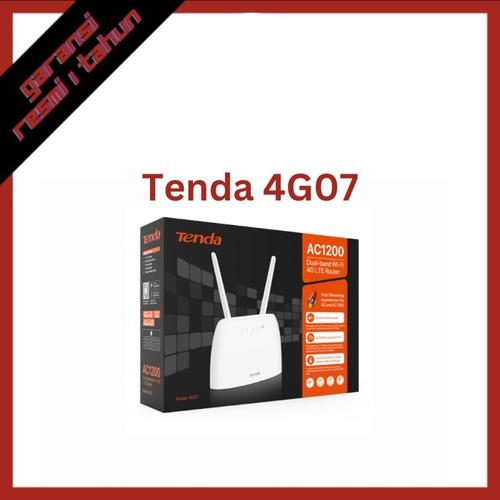 Jual Tenda 4G07 Router AC1200 Modem Wifi 4G LTE Dual Band SimCard 4G-07 ...