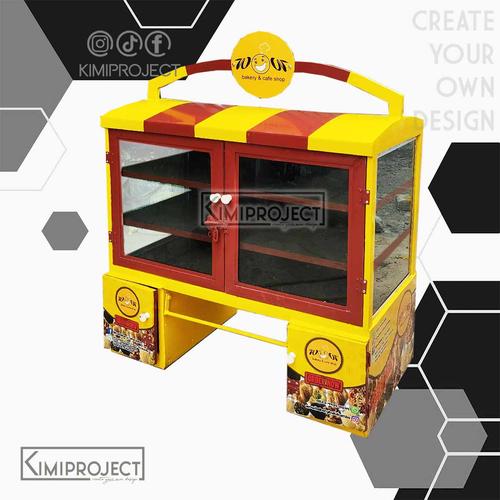 Jual Rombong roti motor box motor desain kekinian - Besi+ACP - Kota ...