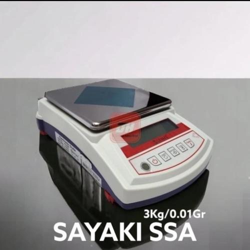 Jual Timbangan lab , emas , analitik , SAYAKI SSA KAP 3KG / 0,01GR / TIMBANGAN DIGITAL SAYAKI SS ...