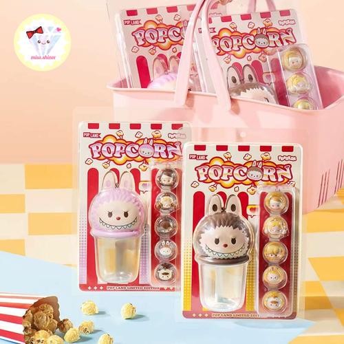 Jual Labubu Popbean popcorn set limited edition pop land popmart pop ...