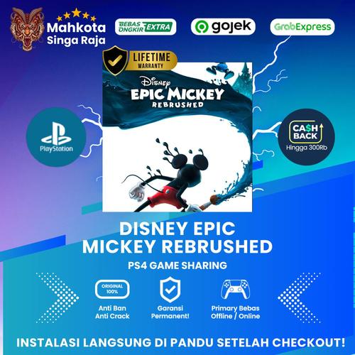 Jual Disney Epic Mickey Rebrushed - PlayStation 4 - PlayStation 5 - PS4 ...