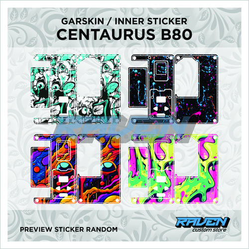 Jual GARSKIN / INNER STICKER CENTAURUS B80 GAMBAR RANDOM BISA CUSTOM ...