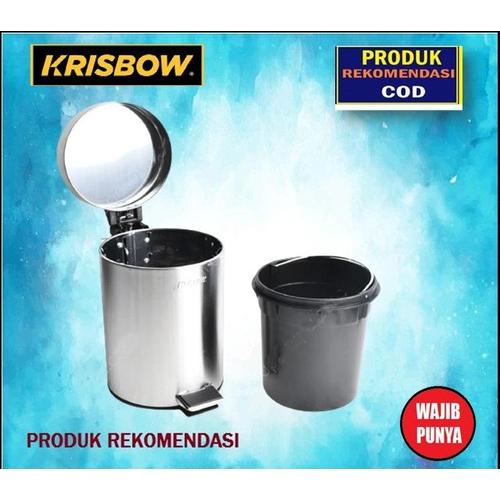 Jual KRISBOW TEMPAT TONG SAMPAH INJAK PEDAL PERSEGI 20 LTR/PEDAL BIN SQUARE - 5 L KRISBOW - Kota ...