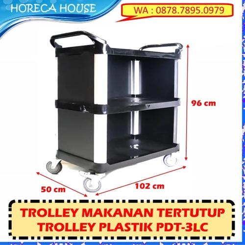 Jual Trolley Makanan Tertutup PDT-3LC Trolley Plastik - Jakarta Barat ...