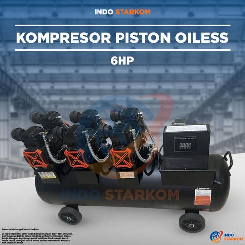 Jual Kompresor Angin Oilless 6 HP / Free Oil Compressor 6HP - Jakarta ...