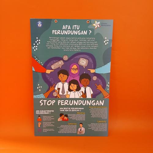 Jual Hard Poster A3 Stop Perundungan - Apa itu perundungan - Hard ...
