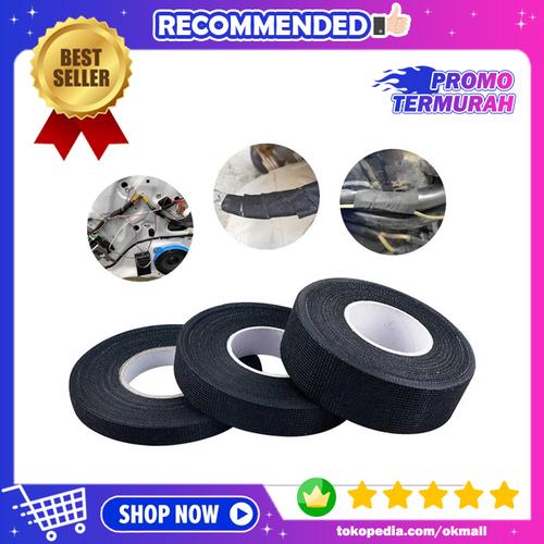 Promo Lakban Kain Isolasi Pembungkus Kabel Listrik Tahan Panas Adhesive ...