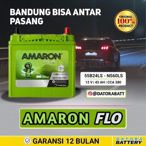 Jual Aki mobil Toyota Sienta Amaron Hi Life/FLO NS60LS / 46B24LS 12V 45 ...