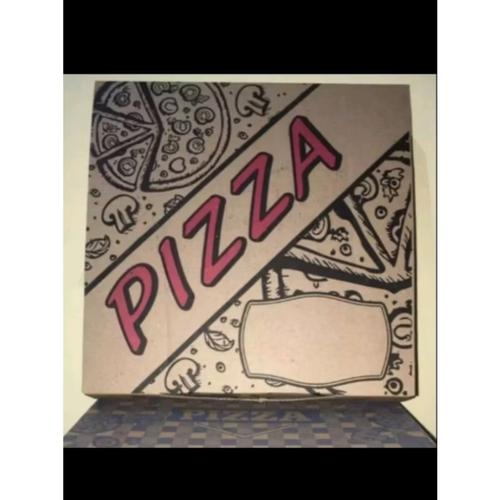 Jual [100pc] BROWN BOX PIZZA 31 CETAK 31X31X5 Kemasan Packing - Polos ...