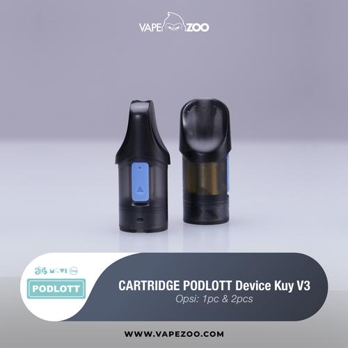 Jual CARTRIDGE PODLOTT Device Kuy V3 - Jakarta Barat - VapeZoo ...
