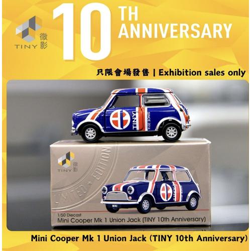 Jual TINY 10th ANNIVERSARY - OCT 2024 - MINI COOPER Mk1 Union Jack ...