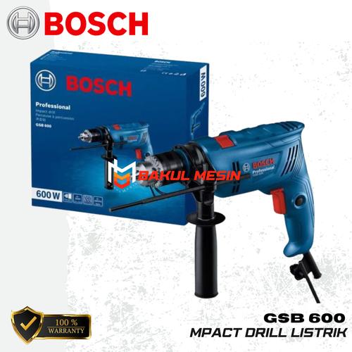 Jual Bosch GSB 600 Mesin Bor Tembok 13MM Impact Drill Listrik GSB600 ...