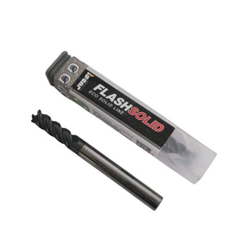 Jual Endmill 6 mm R0.5 corner radius HRC45 carbide Iscar flash solid ...