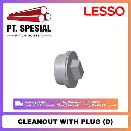 Jual Clean Out With Plug D PVC Lesso/Clean Out D Lesso/Tutup Pipa PVC ...