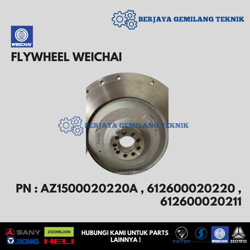 Jual Flywheel Weichai 612600020220 AZ1500020220A Shacman XCMG HOWO ...