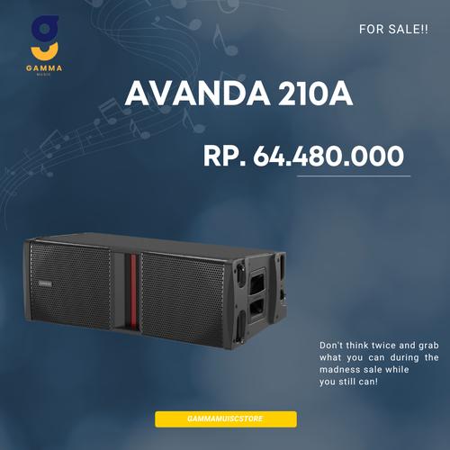 Jual AVANDA 210A Dual 10” two-way active DSP controlled line array loudspeaker - Kota Depok ...