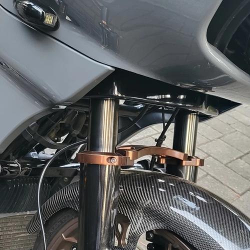 Jual fork brace / stabilizer shock depan harley davidson touring - Kab ...