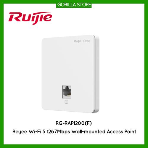 Jual Ruijie RG-RAP1200(F), Reyee Wi-Fi 5 1267Mbps Wall-mounted Access ...
