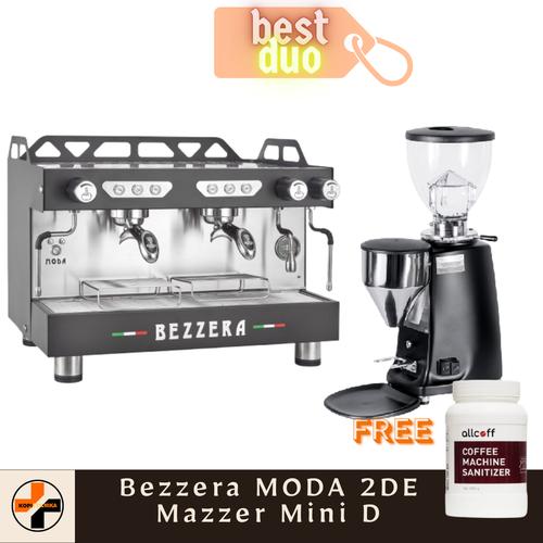 Jual Mesin Espresso BestDUO Bezzera MODA 2G Volumetric Grinder Espresso ...