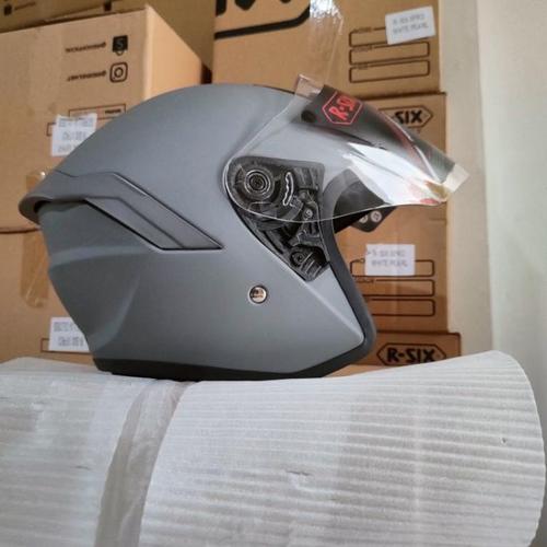 Jual R-SIX Helm Half Face Kekinian Motor SNI Xpro Series TERBARU hu ...