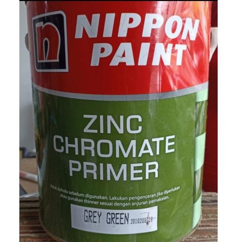 Jual Nippon Paint Zinc Chromate Primer 5kg zincchromate - grey green ...