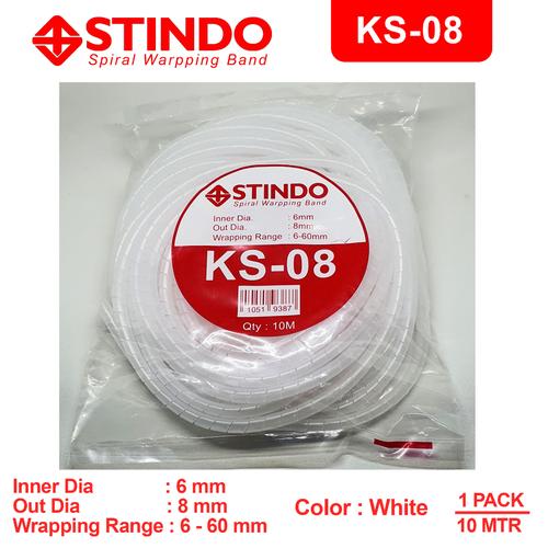 Jual Kabel Spiral KS8 Cable Spiral KS-8 Spiral Wrapping Band SWB8 ...