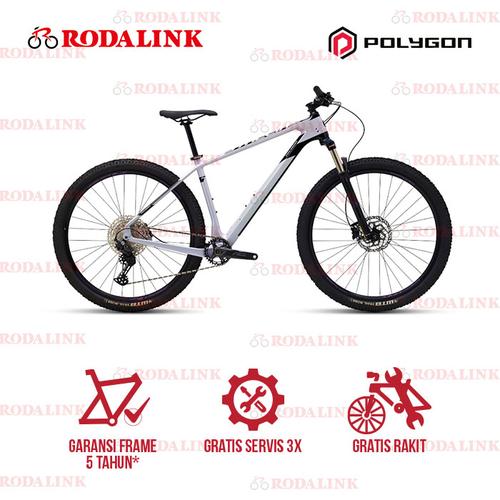 Promo Polygon Sepeda Gunung MTB Carbon Syncline C2 - Grey, 29 M Cicil 0 ...