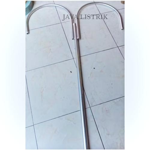Jual TIANG LAMPU JALAN 2 CABANG PANJANG 3 METER - Tiang saja - Kab ...