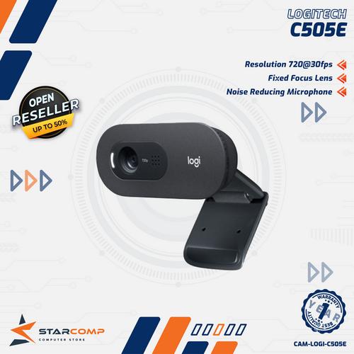 Promo Logitech C505E HD Webcam 720p Noice Reducing Microphone Cicil 0% 3x - Kota Semarang ...