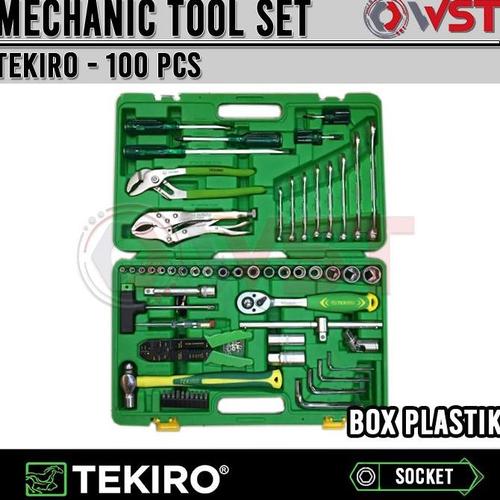 Jual ** Mechanic Tools 100 set TEKIRO / perkakas mekanik set ** - Jakarta Pusat - Tech Tapestry ...