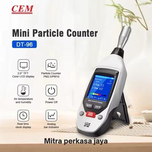 Jual DT96 Particle Counter CEM Debu PM2.5 Tester DT-96 Air Quality ...