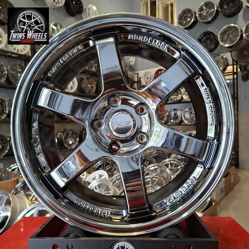 Jual Velg Te37 By Prospeed R17 5x114 lebar 8 et 40 BlackChrome - Kota ...